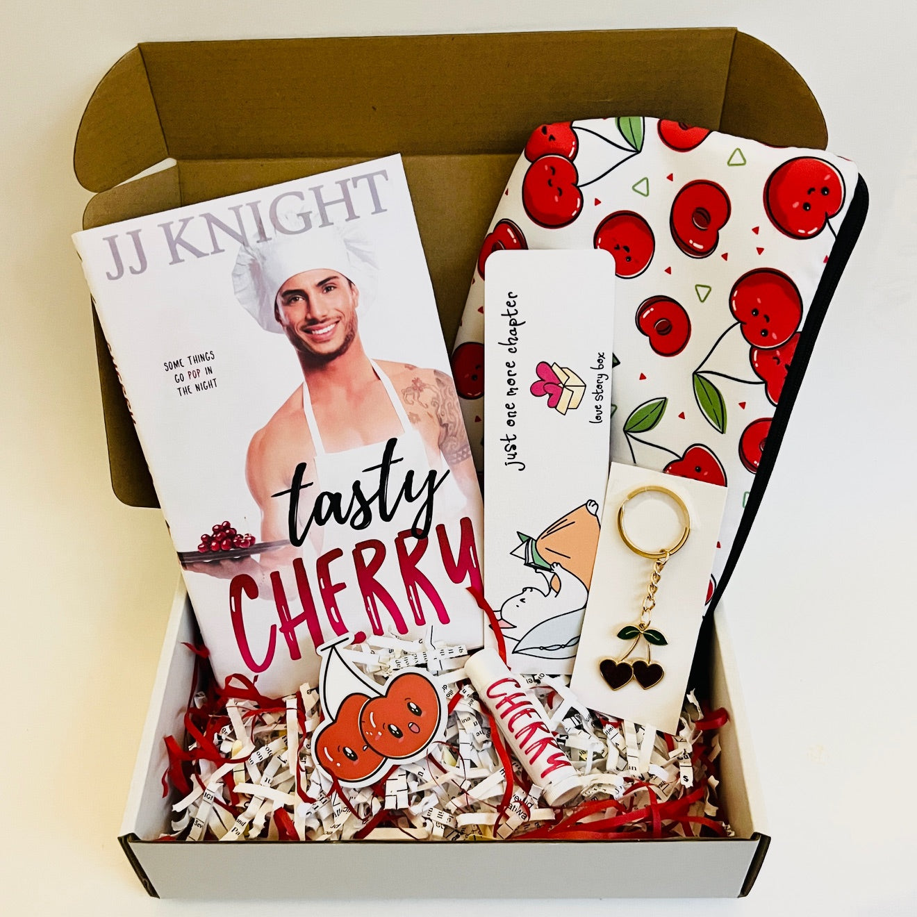Tasty Cherry Book Box – Love Story Box